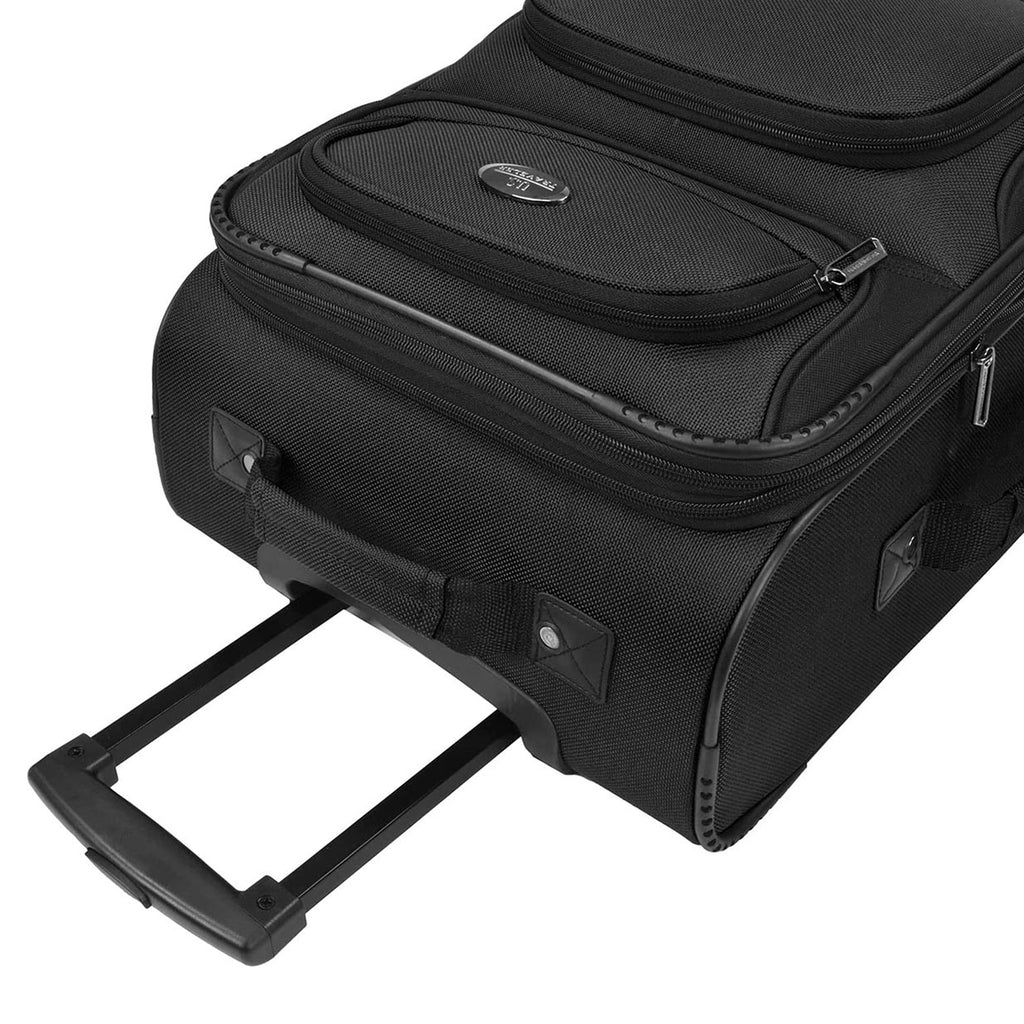 U.S. Traveler Rugged Fabric Expandable Carry-on Luggage Set – Traveler ...