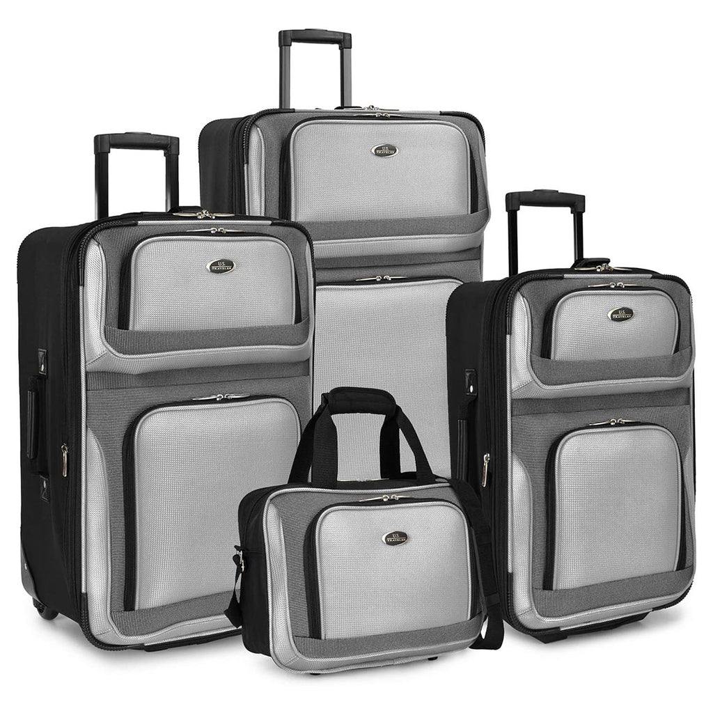 U.S. Traveler New Yorker Lightweight Expandable Rolling Luggage ...