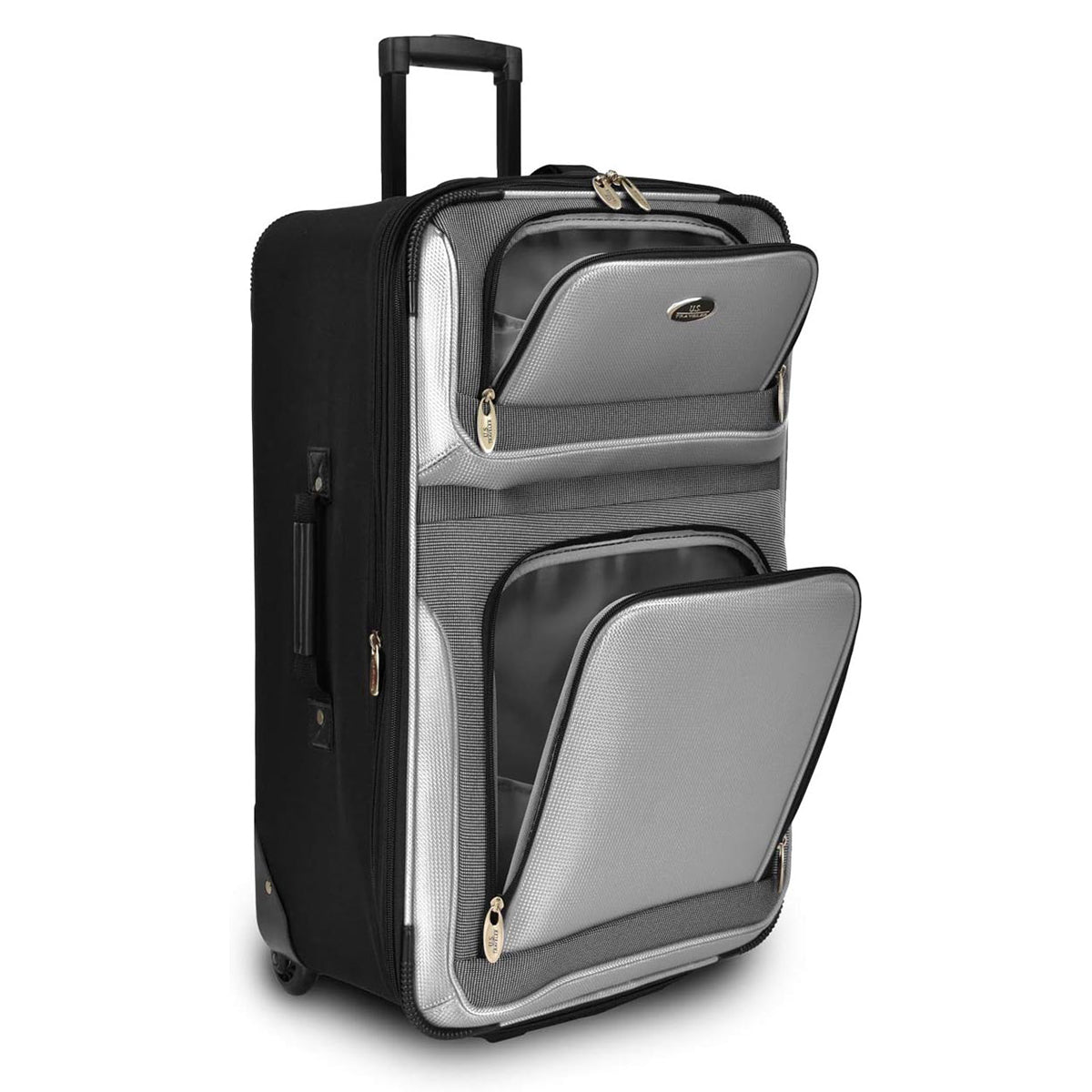 U.S. Traveler New Yorker Lightweight Expandable Rolling Luggage ...